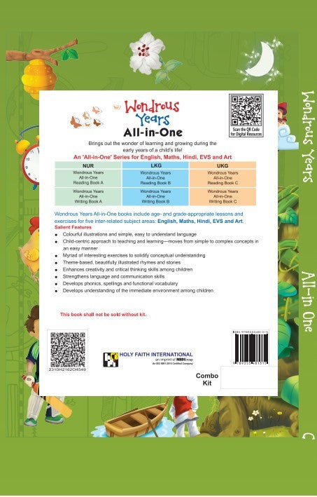 HF Wondrous Years All-In-One Reading & Writing - C – MBD Books