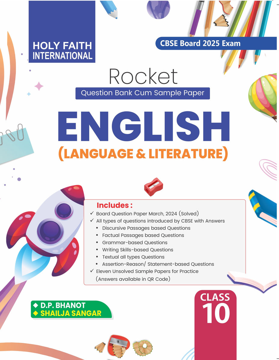 HF ROCKET ENGLISH LANGUAGE AND LITERATURE CBSE CLASS-10(LK) – MBD Books