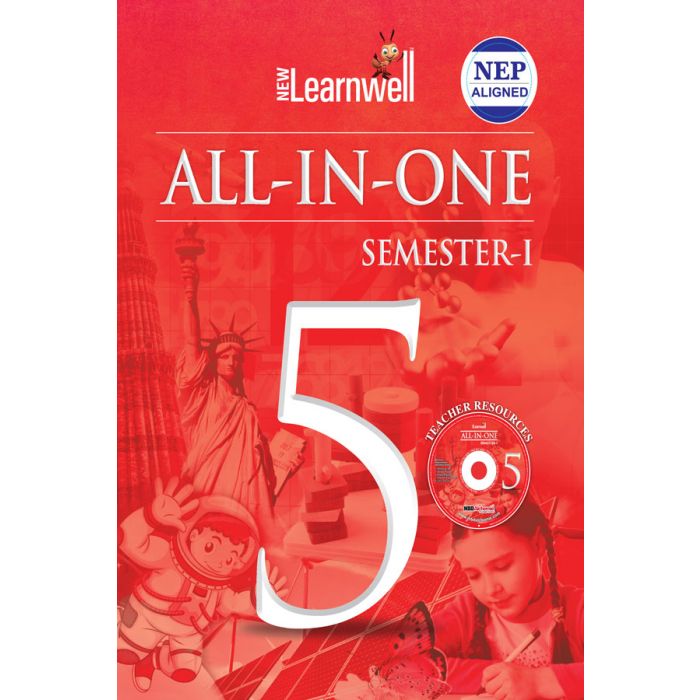 HF New Learnwell All-In-One Class-5 Semester 1 – MBD Books