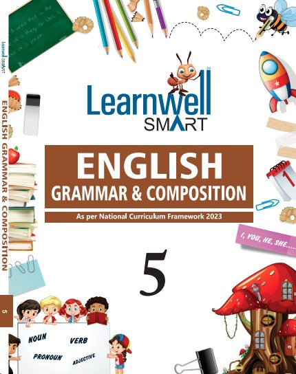 HF Learnwell Smart English Grammar & Composition CBSE Class 5 Resived ...