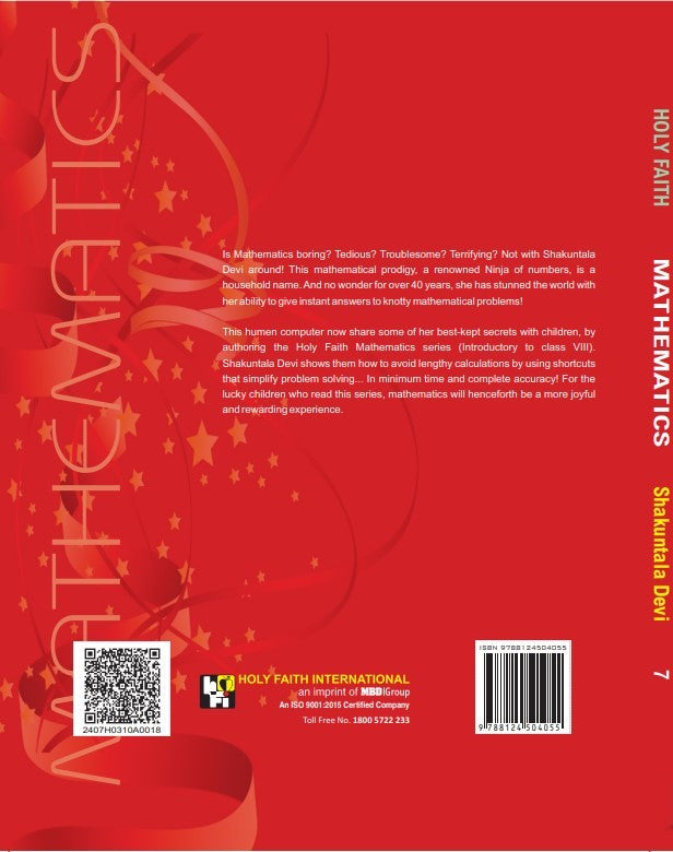 Holy Faith Mathematics-7 – MBD Books