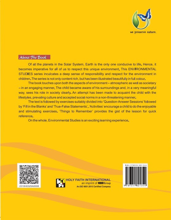 Holy Faith Abc Of Environmental Studies-2 – MBD Books