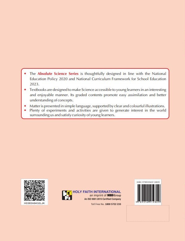 HFI ABSOLUTE SCIENCE GRADE-5 REVISED EDITION – MBD Books