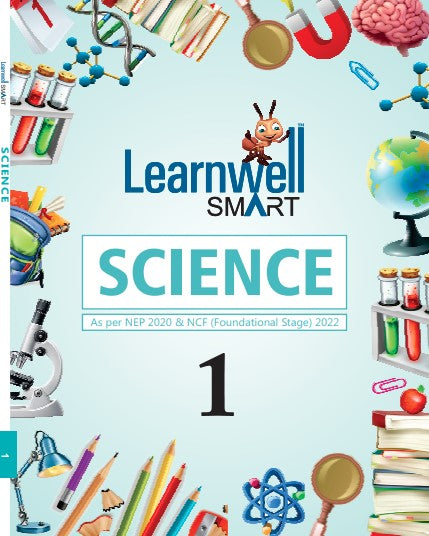 HF LEARNWELL SMART SCIENCE CLASS-1 2024 – MBD Books