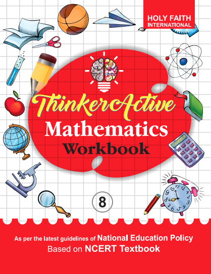 HF THINKER ACTIVE MATHS WORKBOOK CLASS-8 CBSE (E) 2024 – MBD Books