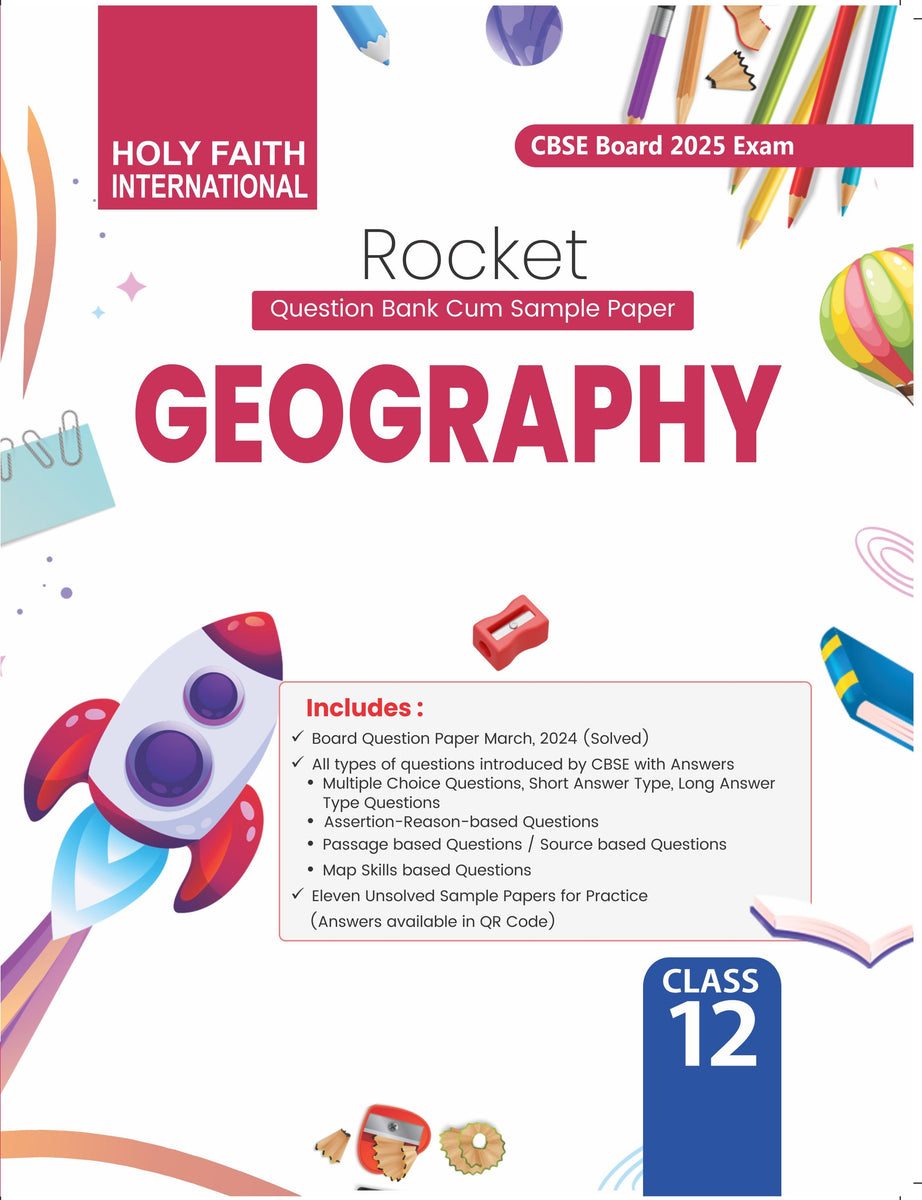 HF ROCKET GEOGRAPHY CBSE CLASS-12 (E)(LK) – MBD Books