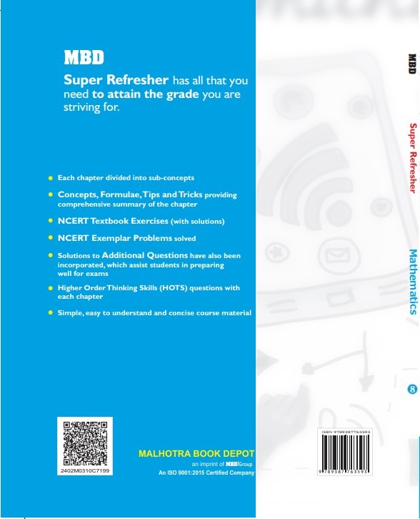 MBD Super Refresher Mathematics-8 – MBD Books