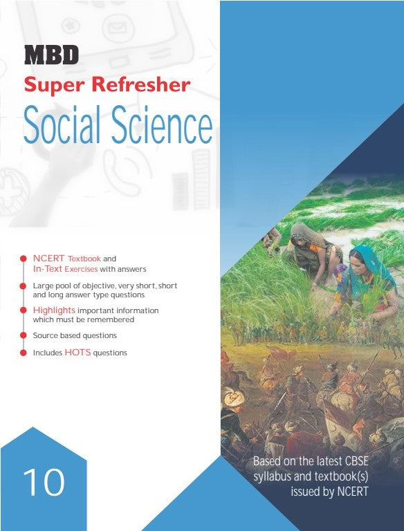 MBD SUPER REFRESHER SOCIAL SCIENCE CLASS-10 – MBD Books