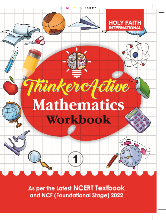 HF THINKER ACTIVE MATHS WORKBOOK CLASS-1 CBSE (E) 2024 – MBD Books