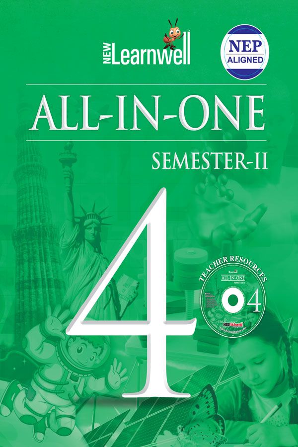 HF New Learnwell All-In-One Class-4 Semester 2 – MBD Books