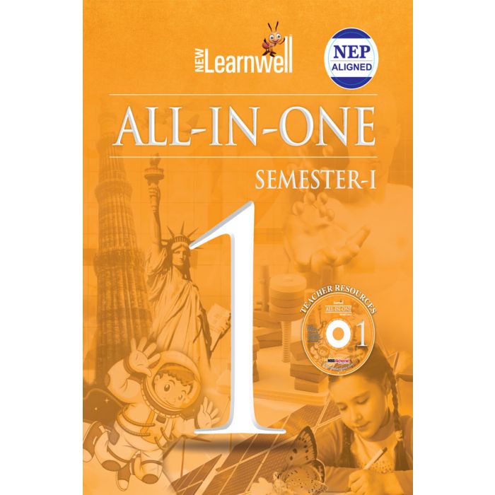 HF New Learnwell All-In-One Class-1 Semester - 1 – MBD Books