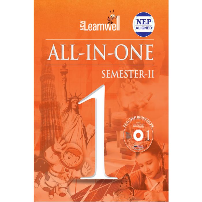 HF New Learnwell All-In-One Class-1 Semester - 2 – MBD Books