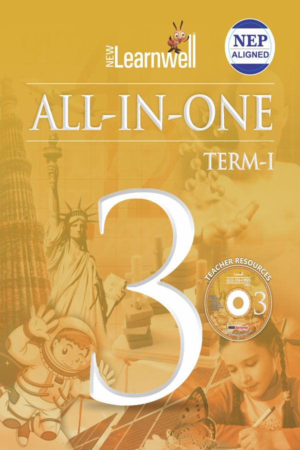 HF New Learnwell All-In-One Class-3 Term 1 – MBD Books