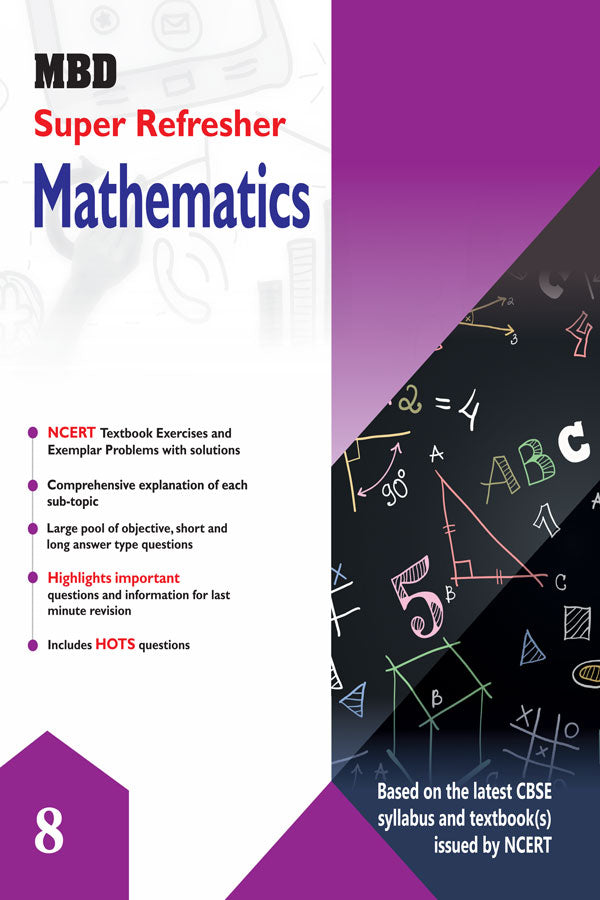 MBD Super Refresher Mathematics-8 (E) – MBD Books